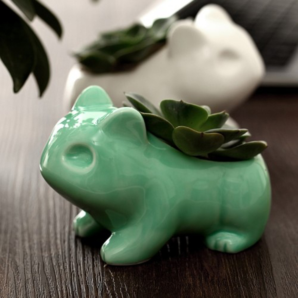 Pokemon Bulbasaur Flowerpot Anime Japanese Nintendo Game Cute Home ...