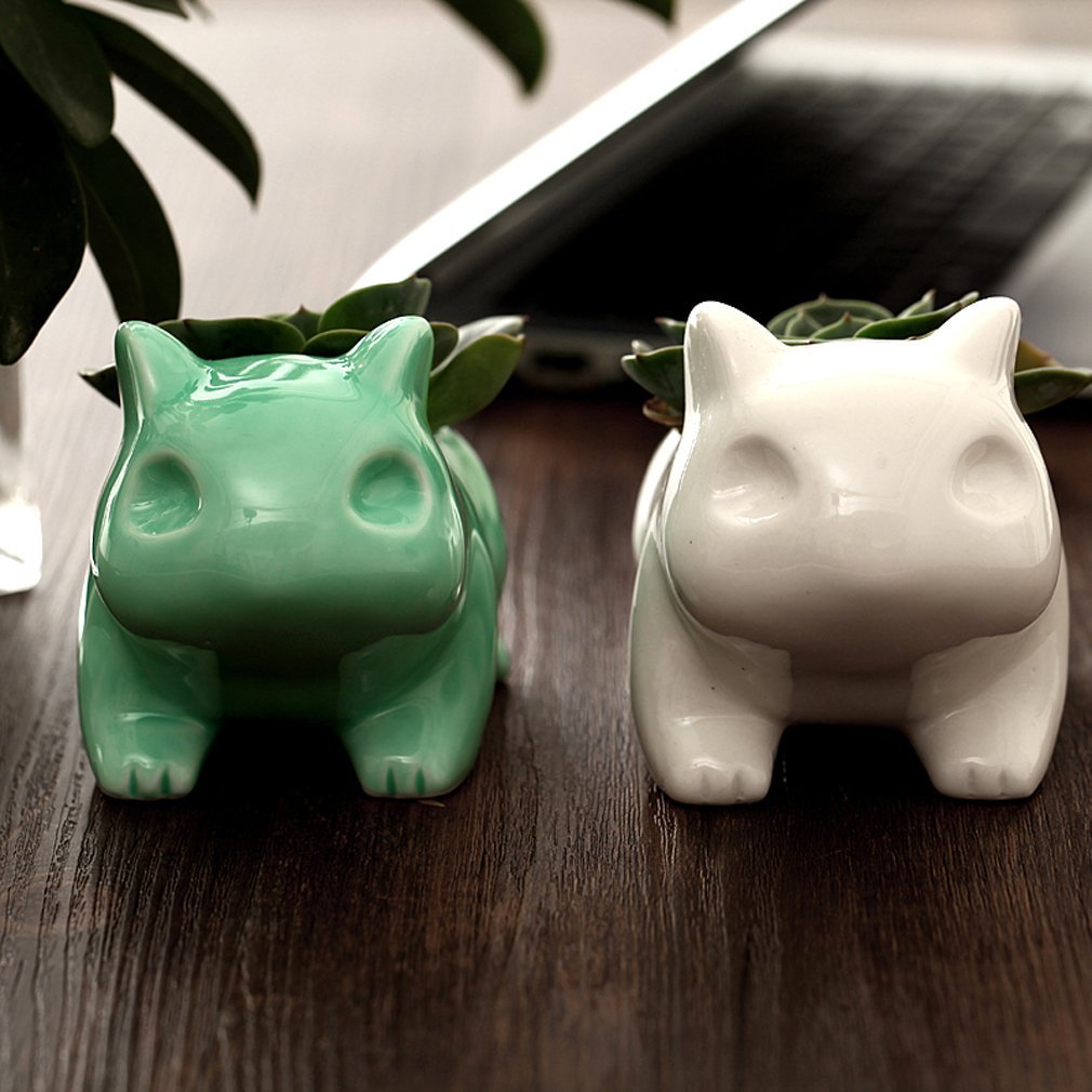 Pokemon Bulbasaur Flowerpot Anime Japanese Nintendo Game Cute Home ...
